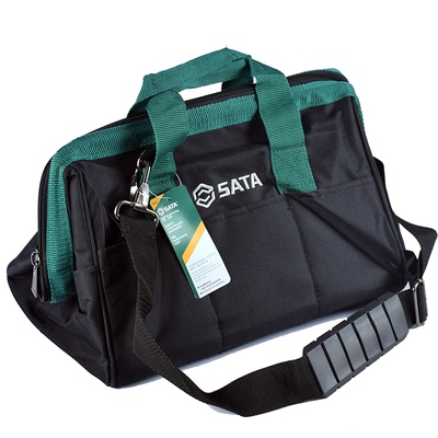 世达工具包维修电工工具包双层帆布挎包大号多功能尼龙加厚单肩包