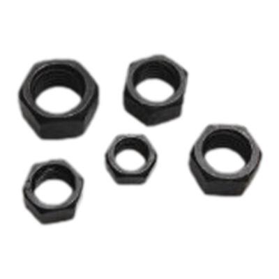 发黑六角螺母厂家直销碳钢国标