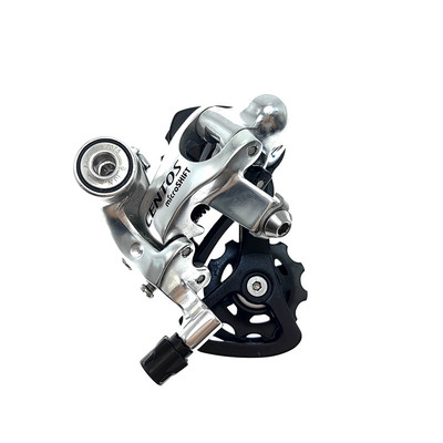 微转短腿公路后拨变速器银色10速