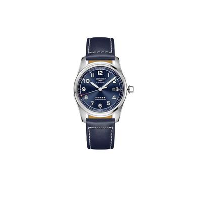 瑞士浪琴自动机械商务真皮男表