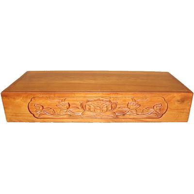 全实木佛台底座结善源榫卯结构