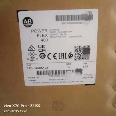 议价全新原装罗克韦尔AB变频器  22cd260a103   22cd310a103