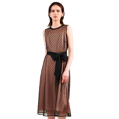 GRACE CONTINENTAL时尚优雅珍珠点缀连衣裙女ONWARD