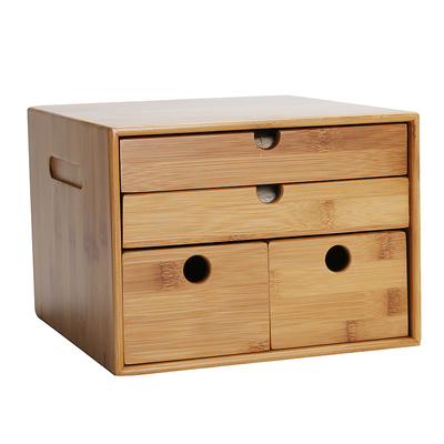 竹制普洱收纳盒功夫茶道配件