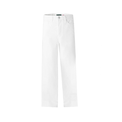 SEEALSO黑标精梳棉原牛直筒裤