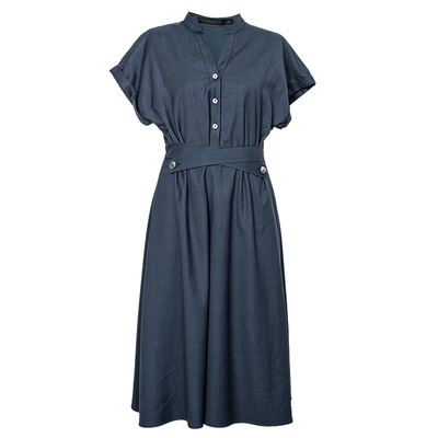 罗衣高级感大摆显瘦连衣裙