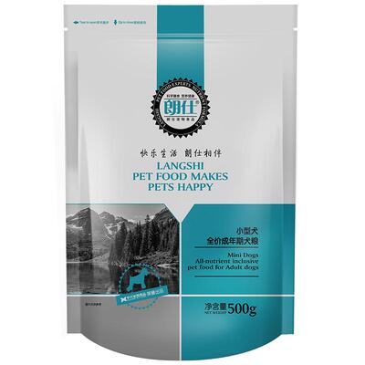 朗仕500g雪纳瑞贵宾通用型成犬粮