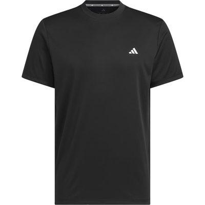 Adidas/阿迪达斯官方正品新款男黑色休闲舒适高尔夫短袖T恤KD7251