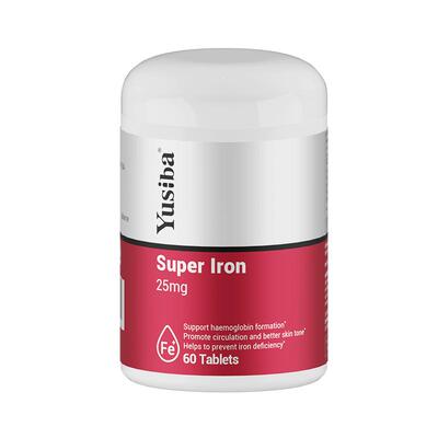 Yusiba补铁片孕妇贫血超级补铁剂哺乳期缺铁稀缺补铁进口铁剂