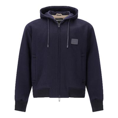 EA阿玛尼 男士连帽夹克上衣外套 EM003719 AF15726