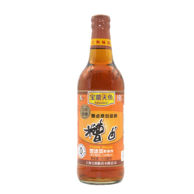 上海宝鼎天鱼糟卤500ml三年陈
