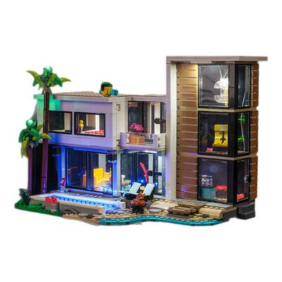 乐-高31153摩登豪宅灯饰