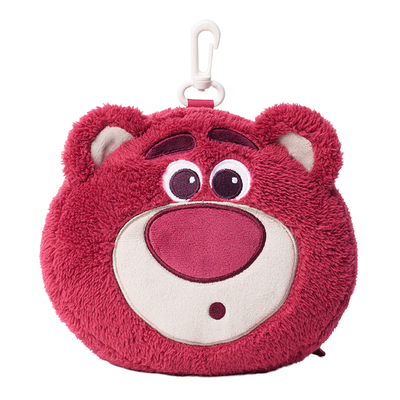 zoobies正版草莓熊毛绒眼罩颈枕
