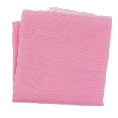 特密欧根纱布料无光偏硬礼服纱