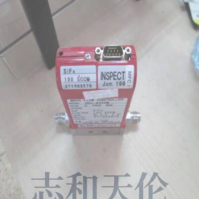 配件Plc stec Mfc Sec4400m 100 Sccm Gas Sif4 Mass Flow Contro