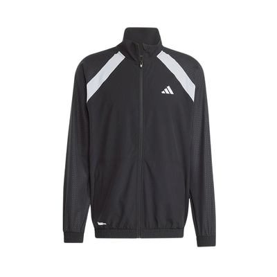 adidas阿迪达斯秋新款速干撞色拼接梭织挺阔清风夹克外套男JV6950