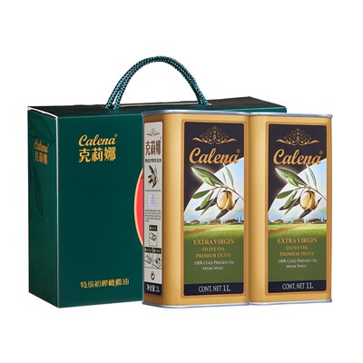 特级初榨橄榄油1L*2礼盒