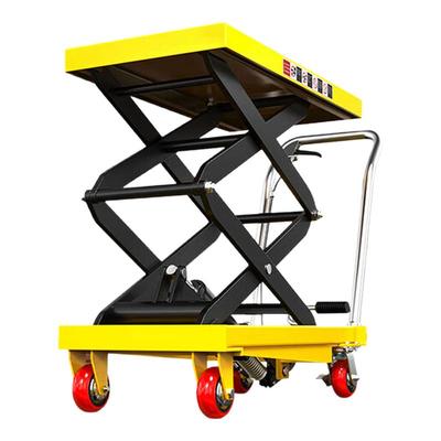 上海沪工公司液压手动升降平台车