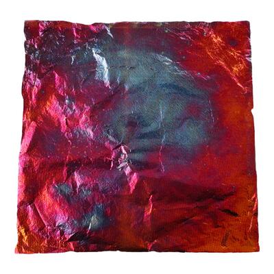 手工烧制铜箔赤箔莉水昆岗金属色