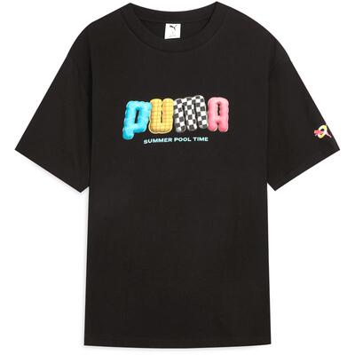 纯棉白色休闲短袖T恤男PUMA彪马