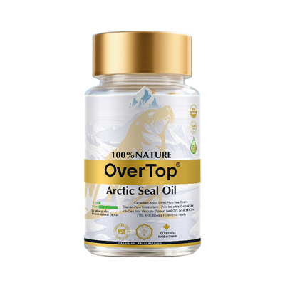 OverTop加拿大进口海豹油关节养护60粒4瓶装