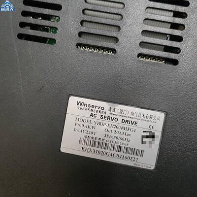议价庸博伺服驱动器YBDPEH2004MFG40.4KW功率适用