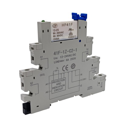 宏发薄型电磁继电器HF41F-024-ZS