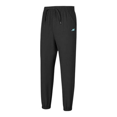 Skechers/斯凯奇正品春秋款儿童印花系带松紧梭织长裤P225K073