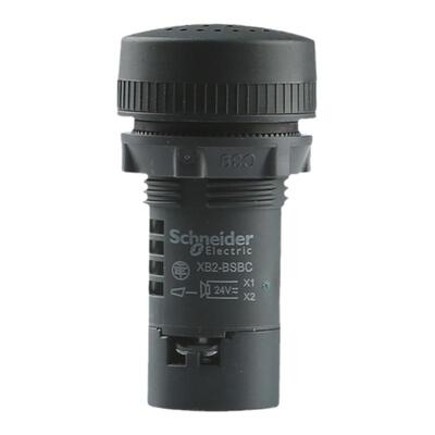 施耐德 XB2-BSBC一体式电子蜂鸣器DC24V开孔22mm  AC24V连续声