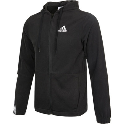 Adidas/阿迪达斯正品休闲 男子时尚连帽宽松防风夹克开衫 GV5297