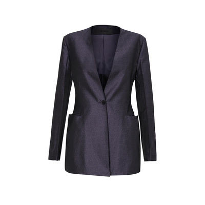 LESS春秋桑蚕真丝西装外套