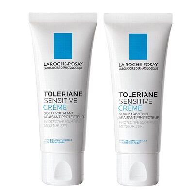 欧洲直邮La Roche Posay理肤泉特安舒护面霜40MLx2支装告白正品