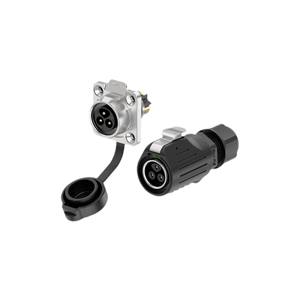 母头公座防水连接器EW-LP16型高电压2-5芯螺丝接线面板安装航空插