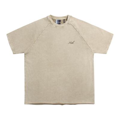 重水洗做旧高克重卫衣布