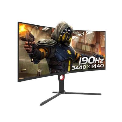 AOC34英寸190Hz曲面显示器