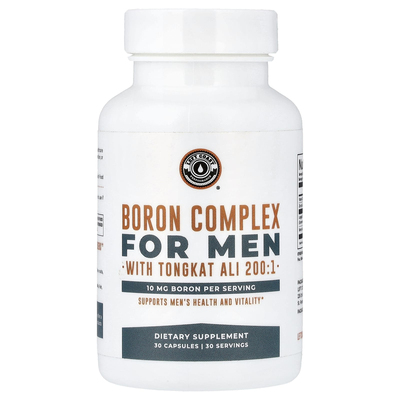 Left Coast Performance,Boron Complex for Men With Tongkat Al