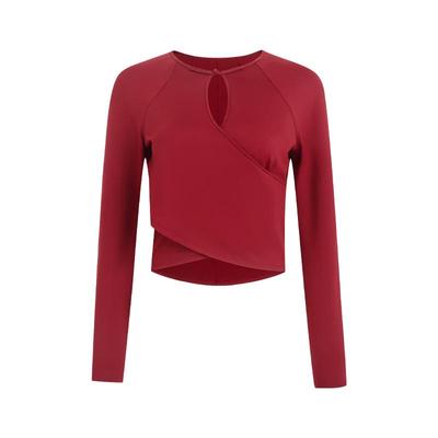 中式盘扣瑜伽上衣MAIAACTIVE