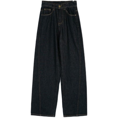 弯刀裤长裤休闲牛仔裤2024年秋季