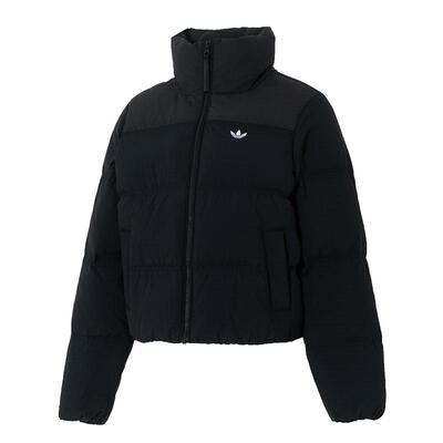 Adidas阿迪达斯三叶草女装2025冬季新款SHORT DOWN羽绒服KC2659