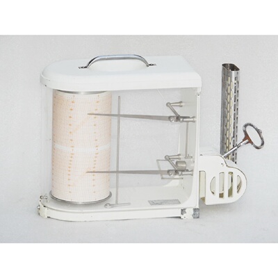G.LUFFT METAL BAROMETER FACTORY TYPE 8140 HYGRO THERMO BAROG