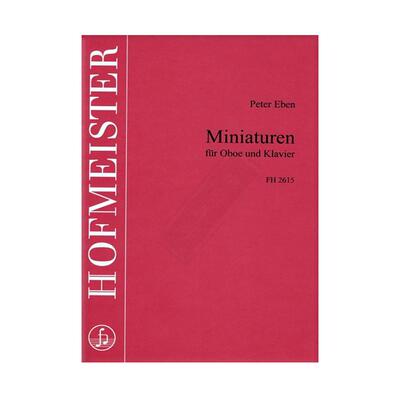 埃本微型作品双簧管附钢伴