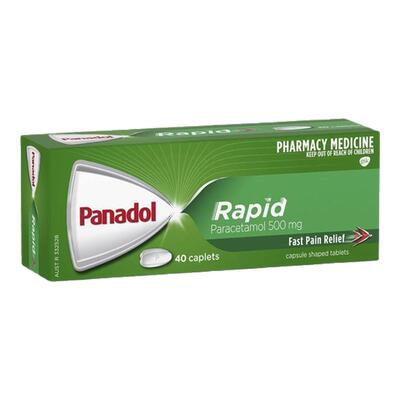 新西兰HC药房澳洲Panadol必理痛快速型RAPID退烧止痛片扑热息痛