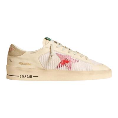 Golden Goose 男鞋STARDAN 复古网面拼接休闲鞋GGDB