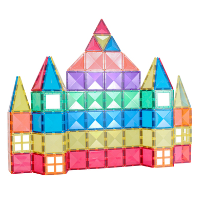 澳洲CONNETIX补充装磁力片连片配件彩窗小车儿童益智玩具积木礼物