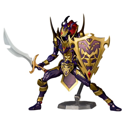 海洋堂转轮科技惊奇山口游戏王 混沌骑士 混沌士兵可动手办