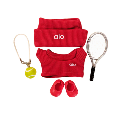 labubu娃衣套装衣服网球labubu