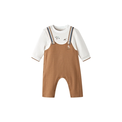 衣服英氏假两件商场假两件连体衣