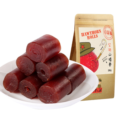 沂蒙公社山楂280g果丹皮儿童休闲