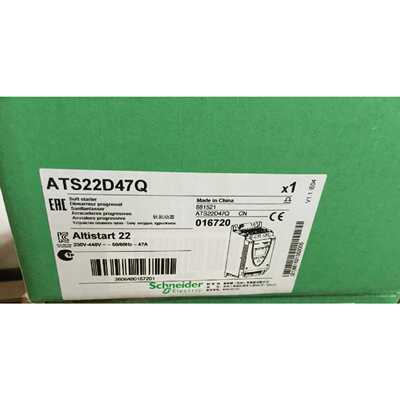 议价施耐德 410A 220kW 110-600V 电动机软起动器 ATS22C41S6U