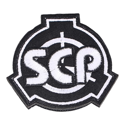 SCP基金会字母刺绣魔术贴徽章